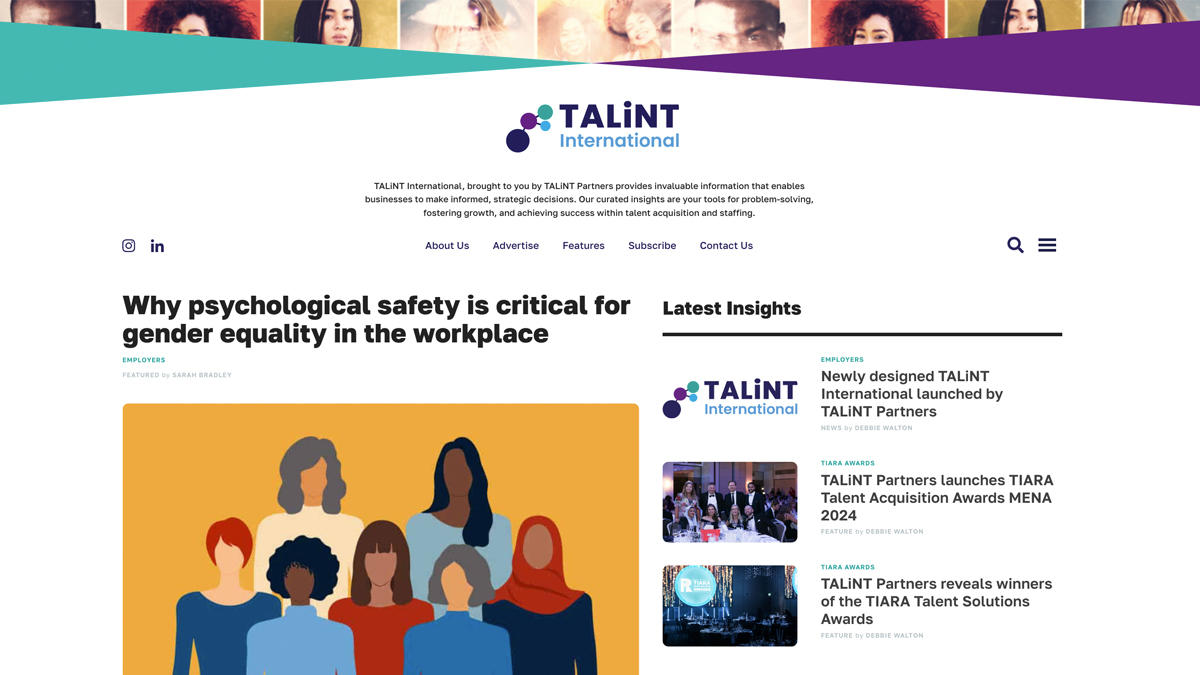 TALiNT Partners Insights - Insights for the Talent Ecosystem